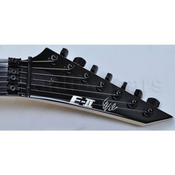 ESP Eii EV-7 Elias Viljanen 7 Strings Guitar in Black