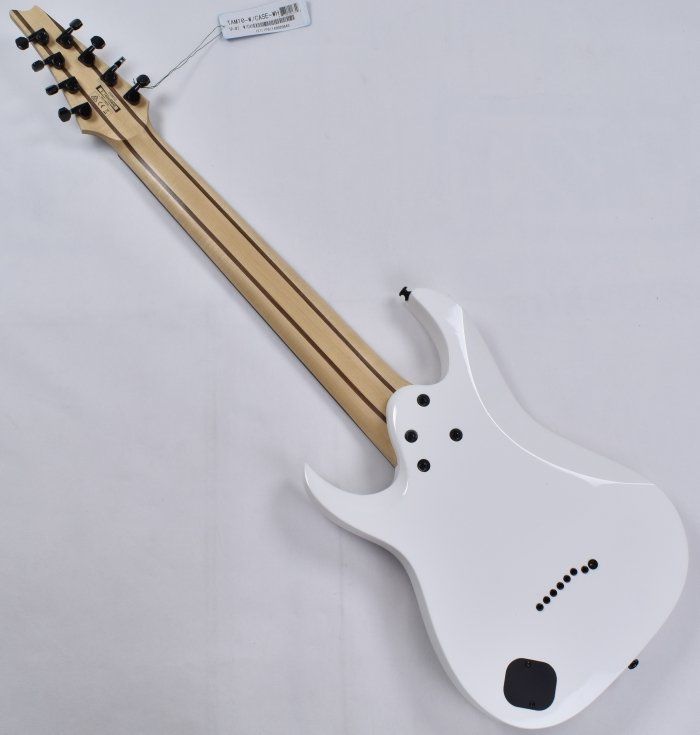 Ibanez TAM10-WH Tosin Abasi 8 String Electric Guitar in White Finish B ...